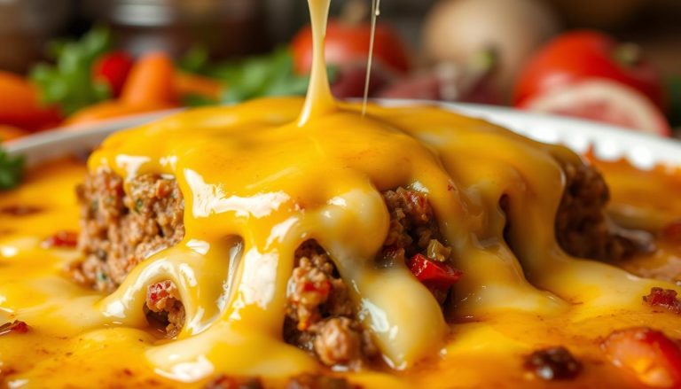 Cheesy Loaded Meatloaf Casserole Recipe