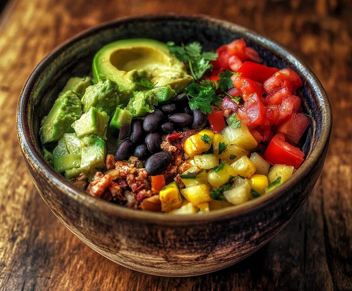 Easy High Protein Mexican Bowl