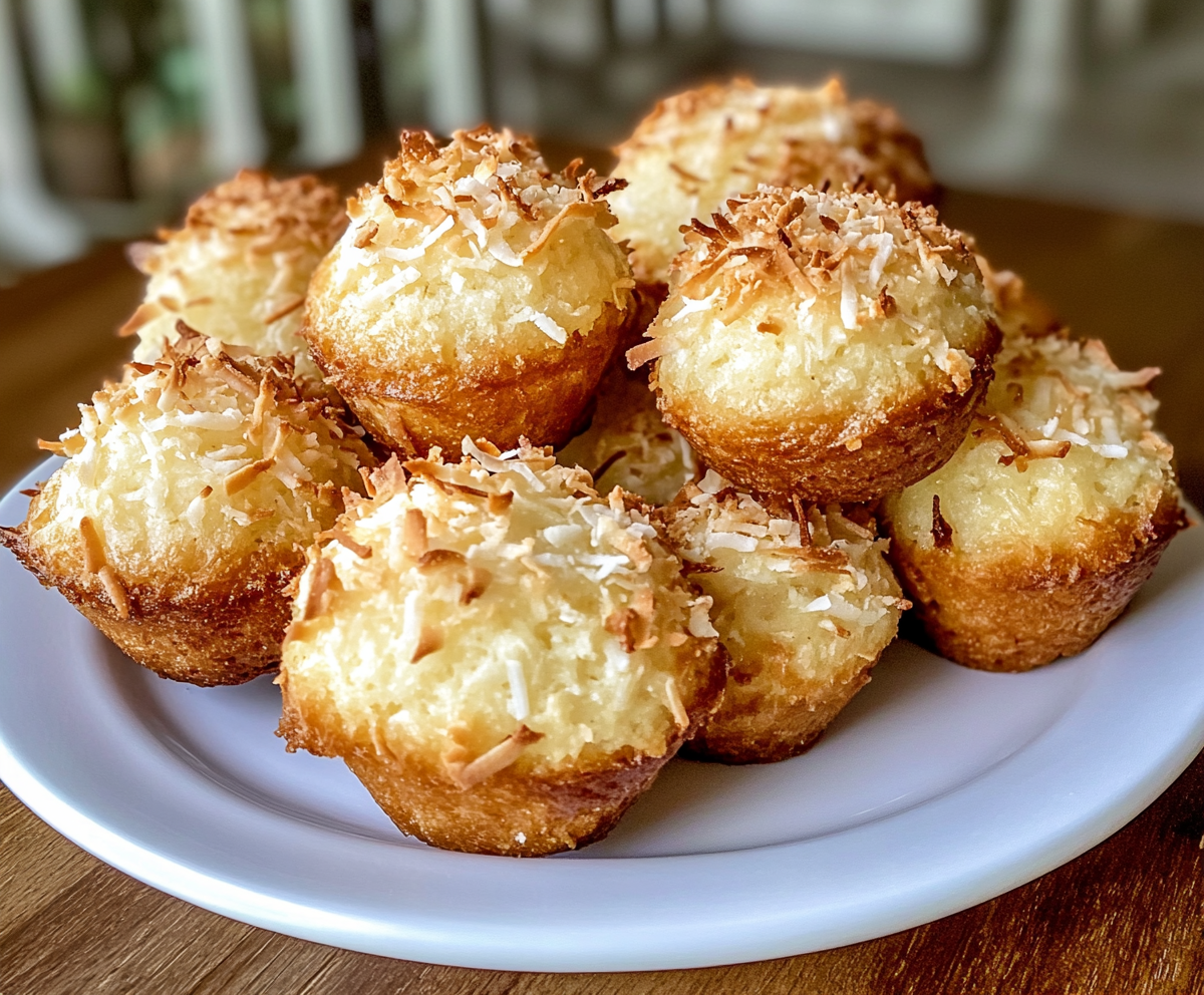 Best Baked Coconut Donut Holes Recipe