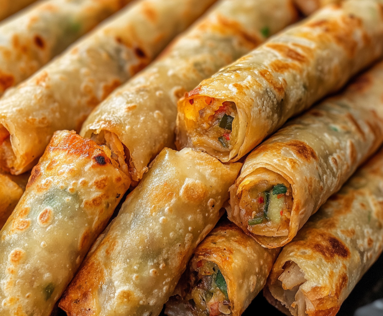 Soft Chapati Rolls Recipe