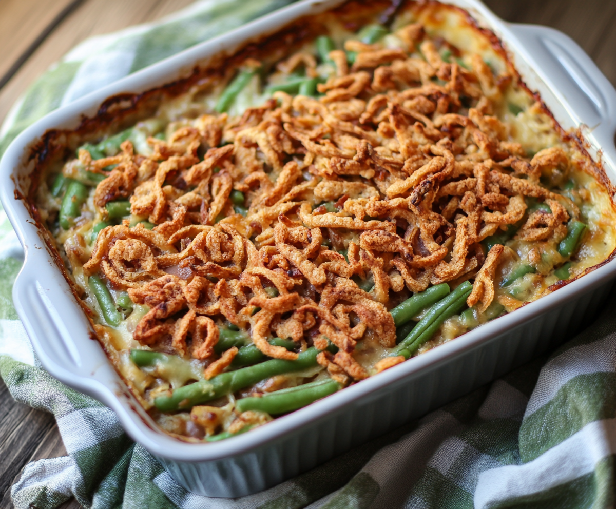 Green Bean Casserole With Canned Beans