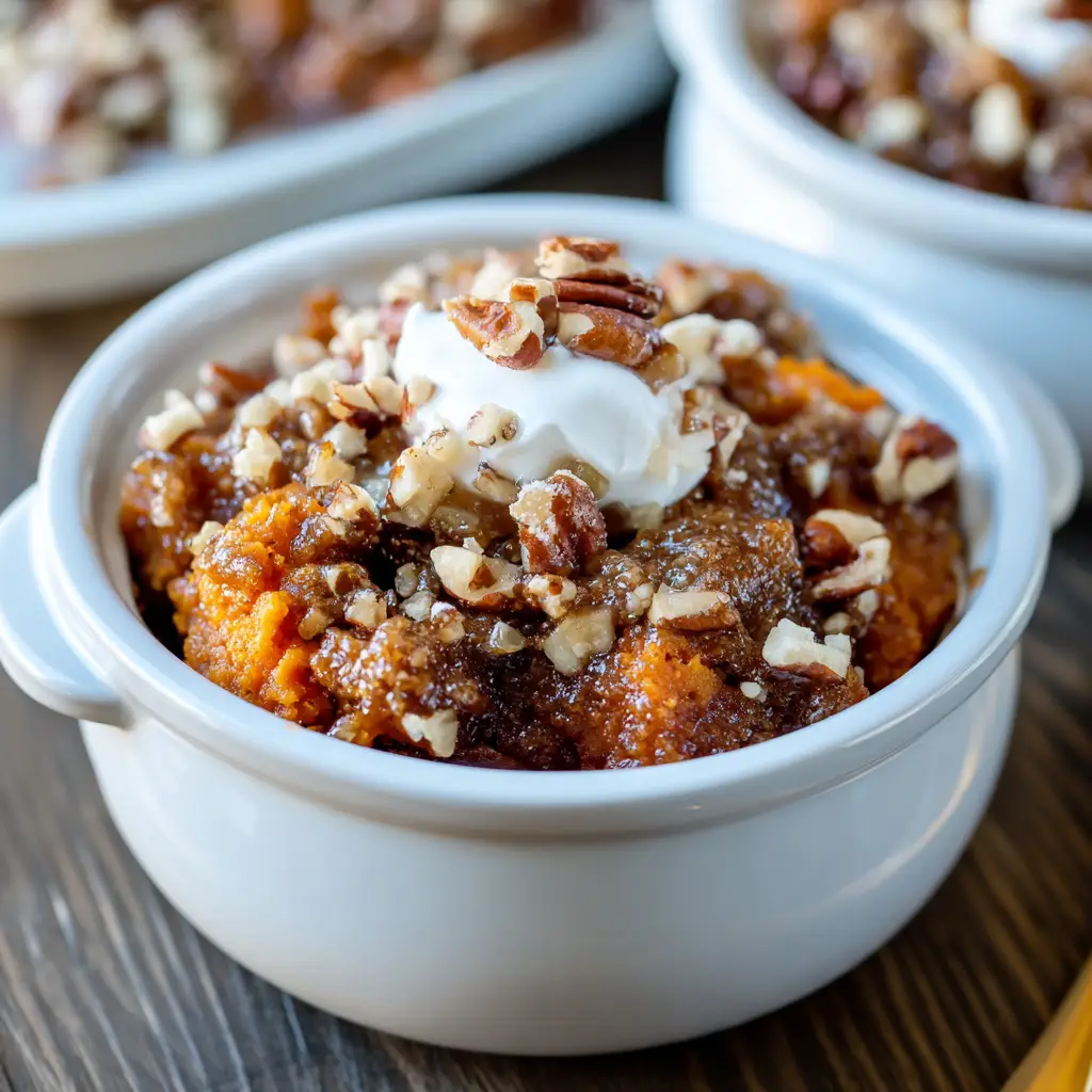 Crock Pot Sweet Potato Casserole Recipe
