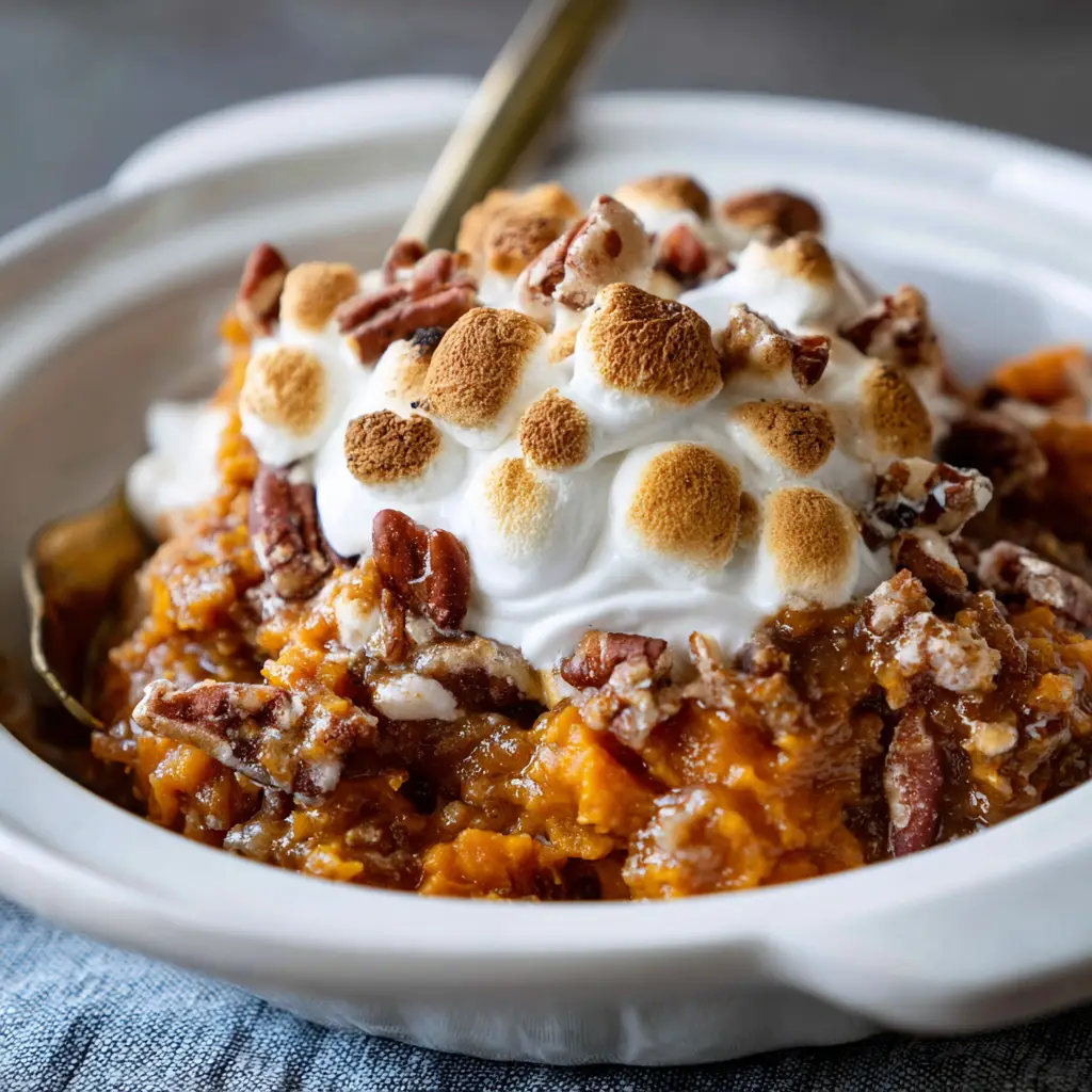 Crock Pot Sweet Potato Casserole Recipe