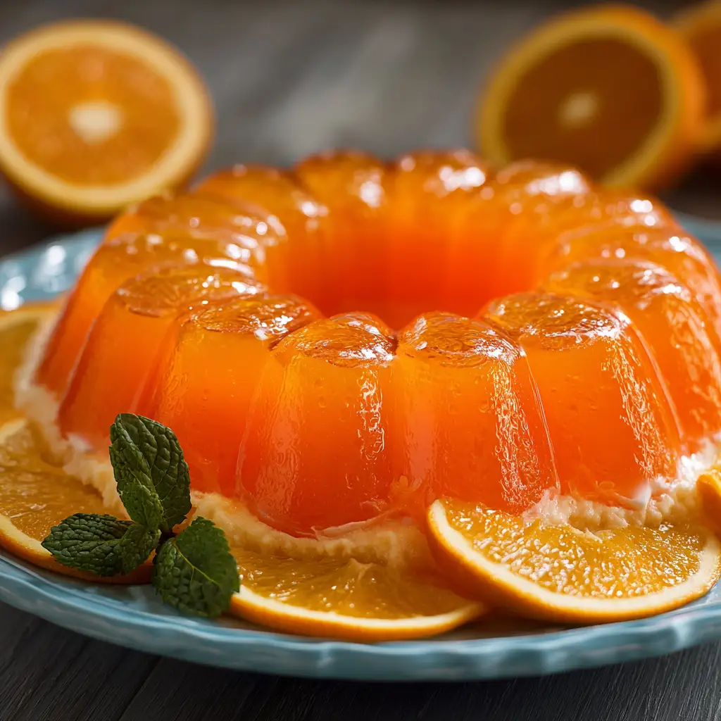 Orange Dream Sickle Jell-O Salad