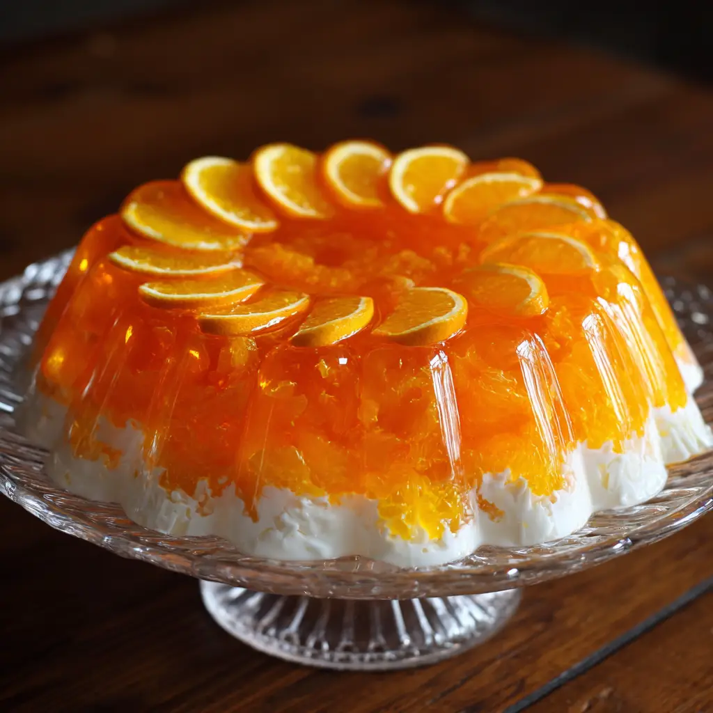 Orange Dream Sickle Jell-O Salad